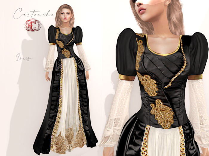 Second Life Marketplace C Louise Black {fitmesh Legacy Perky}
